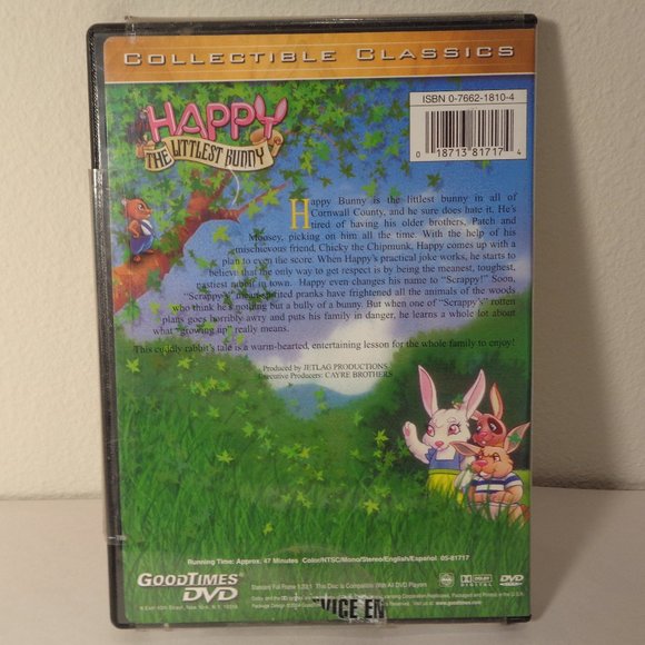 Media | Happy The Littlest Bunny New Dvd | Poshmark